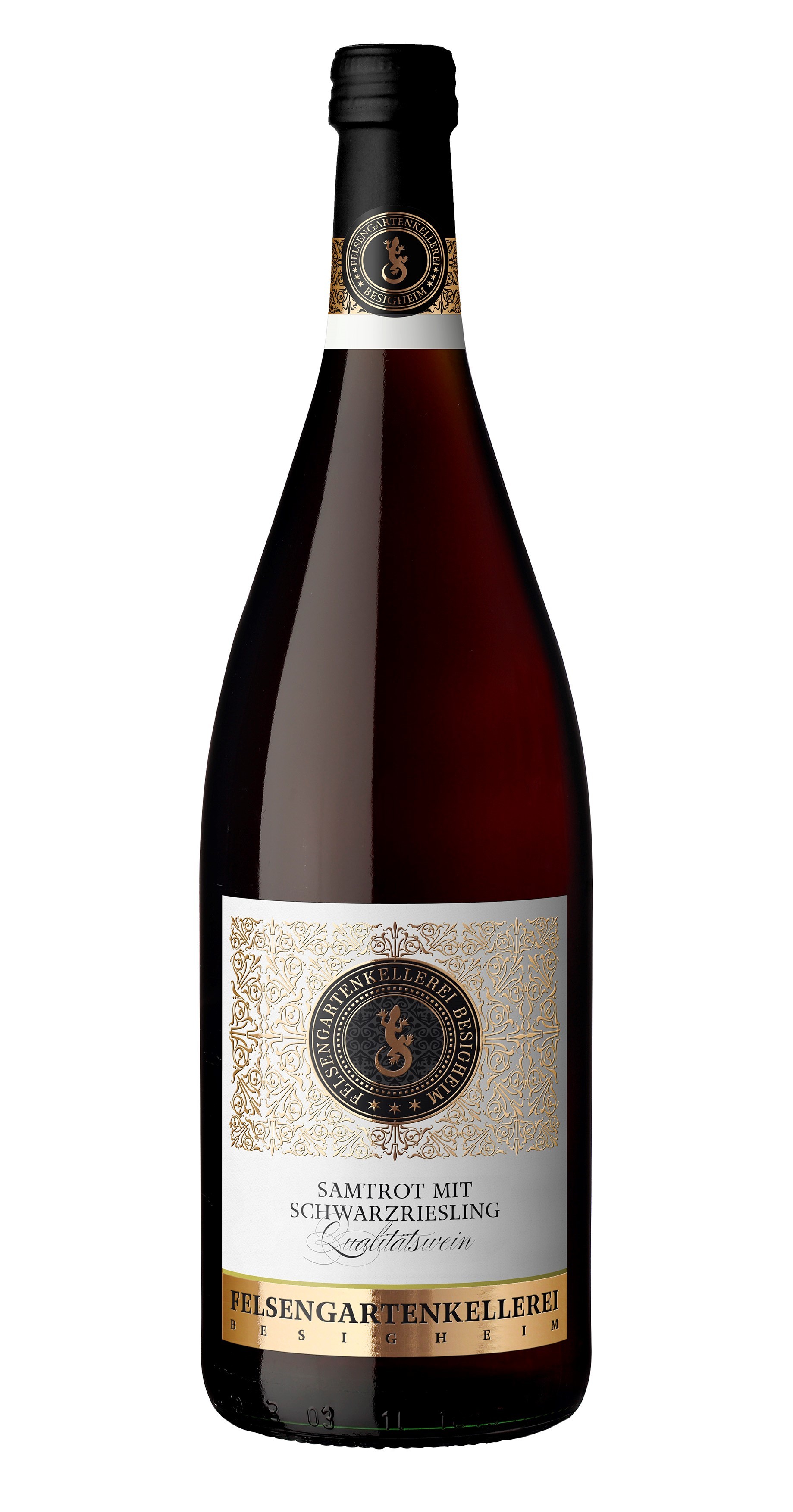 Württemberger Samtrot mit Schwarzriesling Qualitätswein b.A. lieblich 1 ...