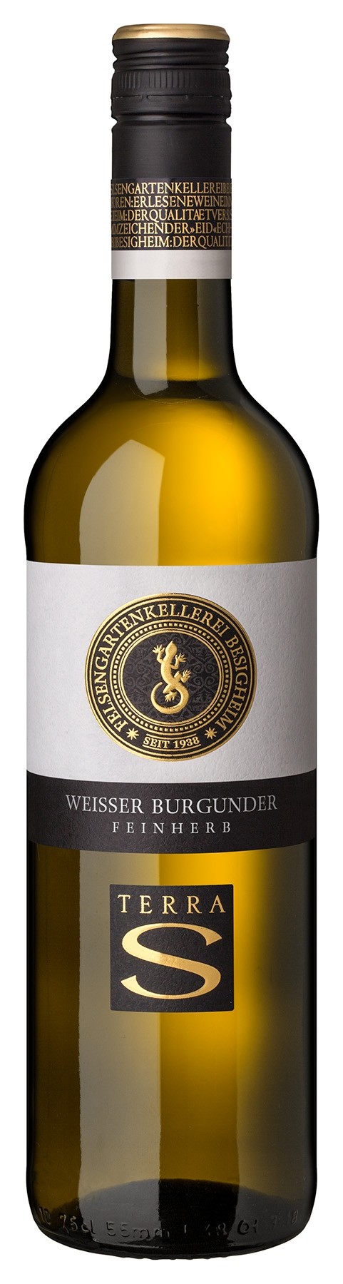 Terra S Weißer Burgunder Dt. Qualitätswein b.A. feinherb 0,75 Ltr.